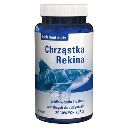 Chrząstka Rekina kaps. 100 kaps. - Zioła - Moja Zielarnia