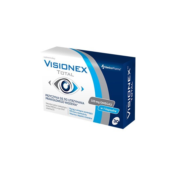Visionex TotalTM 30 Kaps. XenicoPharma - Sklep Mojazielarnia.pl