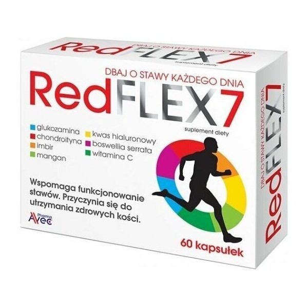 Redflex 7 60 kapsułek Avec Pharma - sklep, cena - MojaZielarnia.pl
