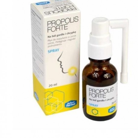 Propolis forte spray - 20 ml Apipol Farma - Sklep Mojazielarnia.pl